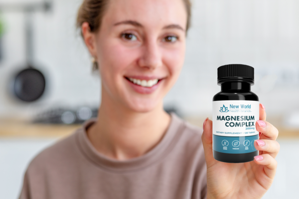 Magnesium Complex 200mg | 120 Tablets - Muscle, Nerve & Bone Support ...